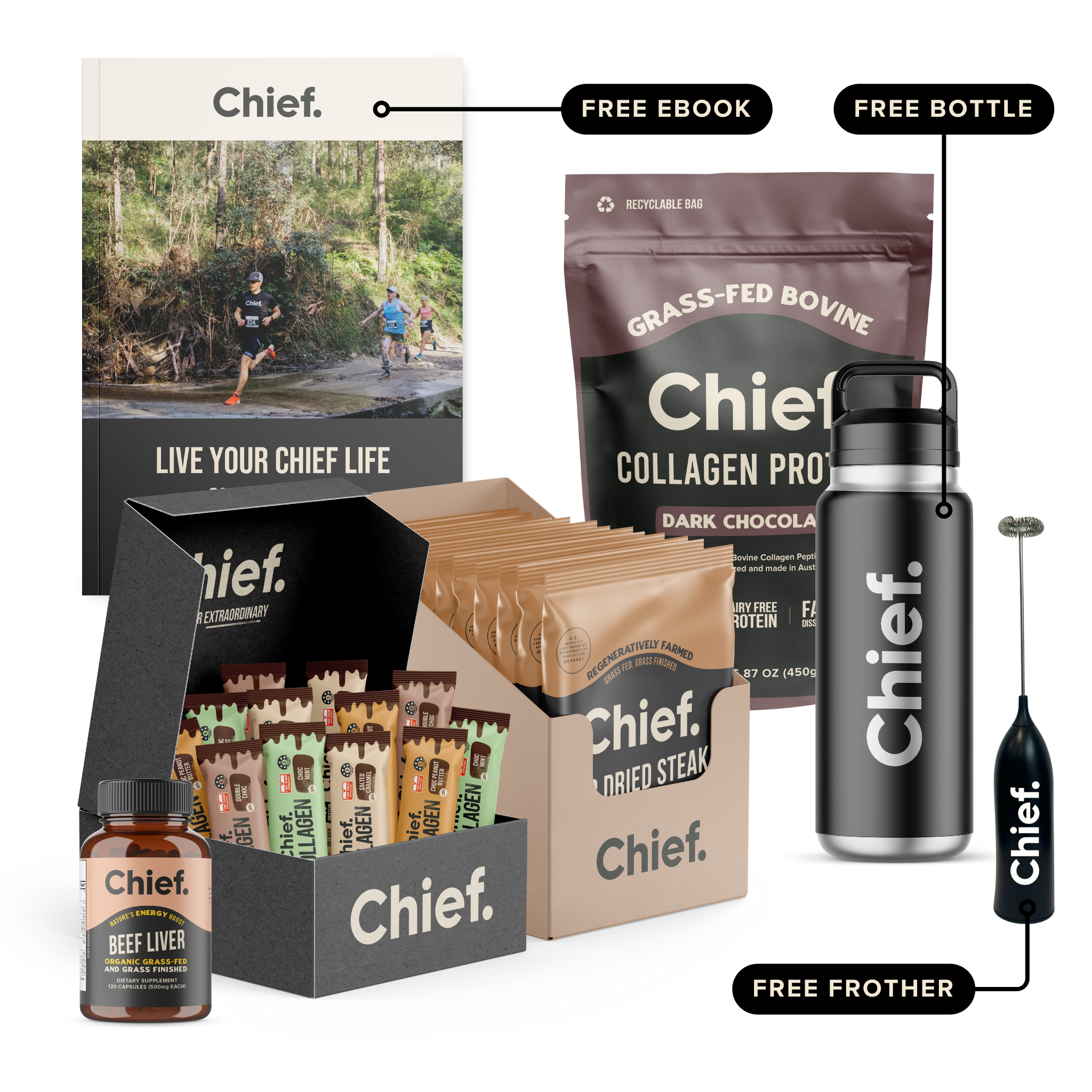 Chief Life Starter Pack - Chief Nutrition | Chief Nutrition (USA)